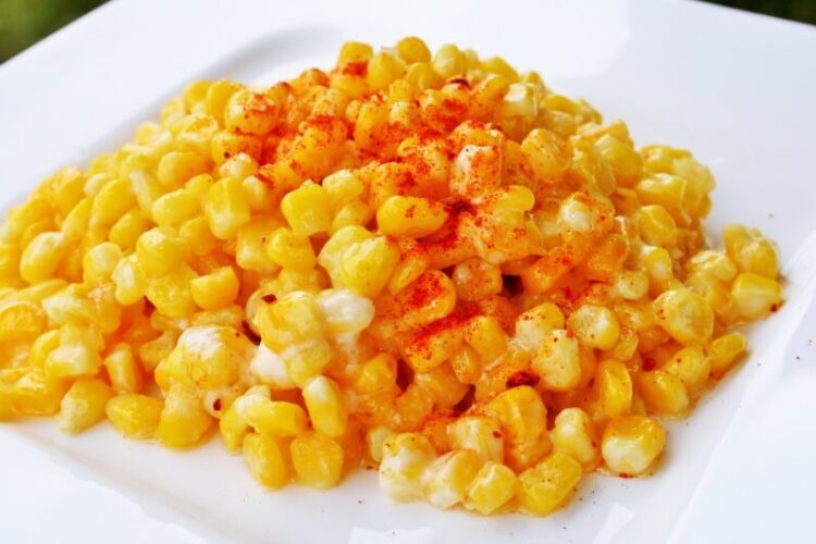 Buttered Corn with Mayonnaise - Creative Kitchen