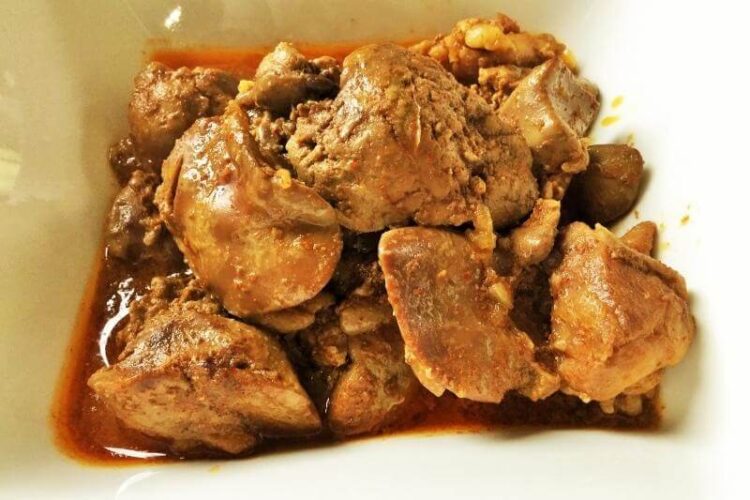 Chicken Liver Stew - Creative Kitchen