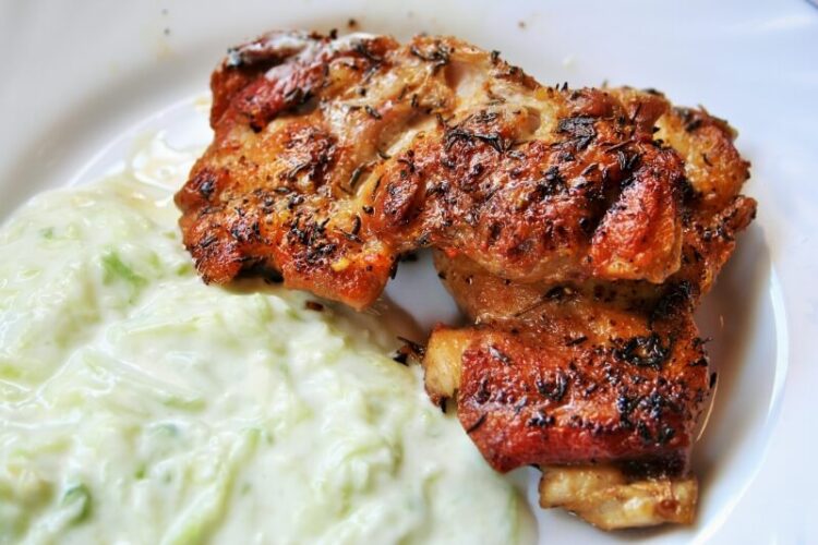 Pressed Chicken Thighs Fillet with Thyme - Creative Kitchen
