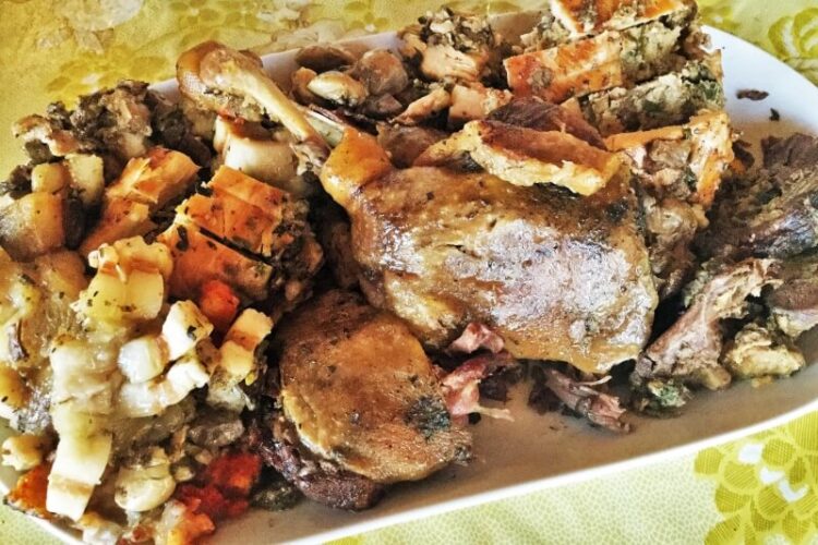 Duck Breast Confit Stuffed with Liver - Creative Kitchen